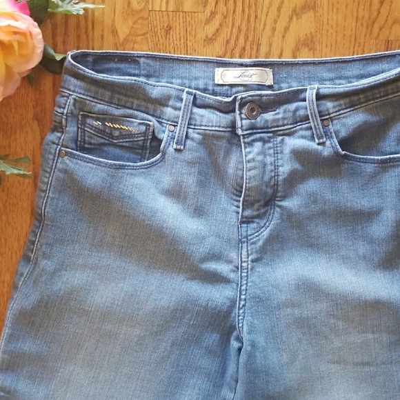 Levi's | Jeans | Levis Cropped Jeans Stapled Studded Capri Pants 8 ...